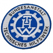Rescue One - Klett-Patch fÃŒr Freizeitrucksack, THW-Logo